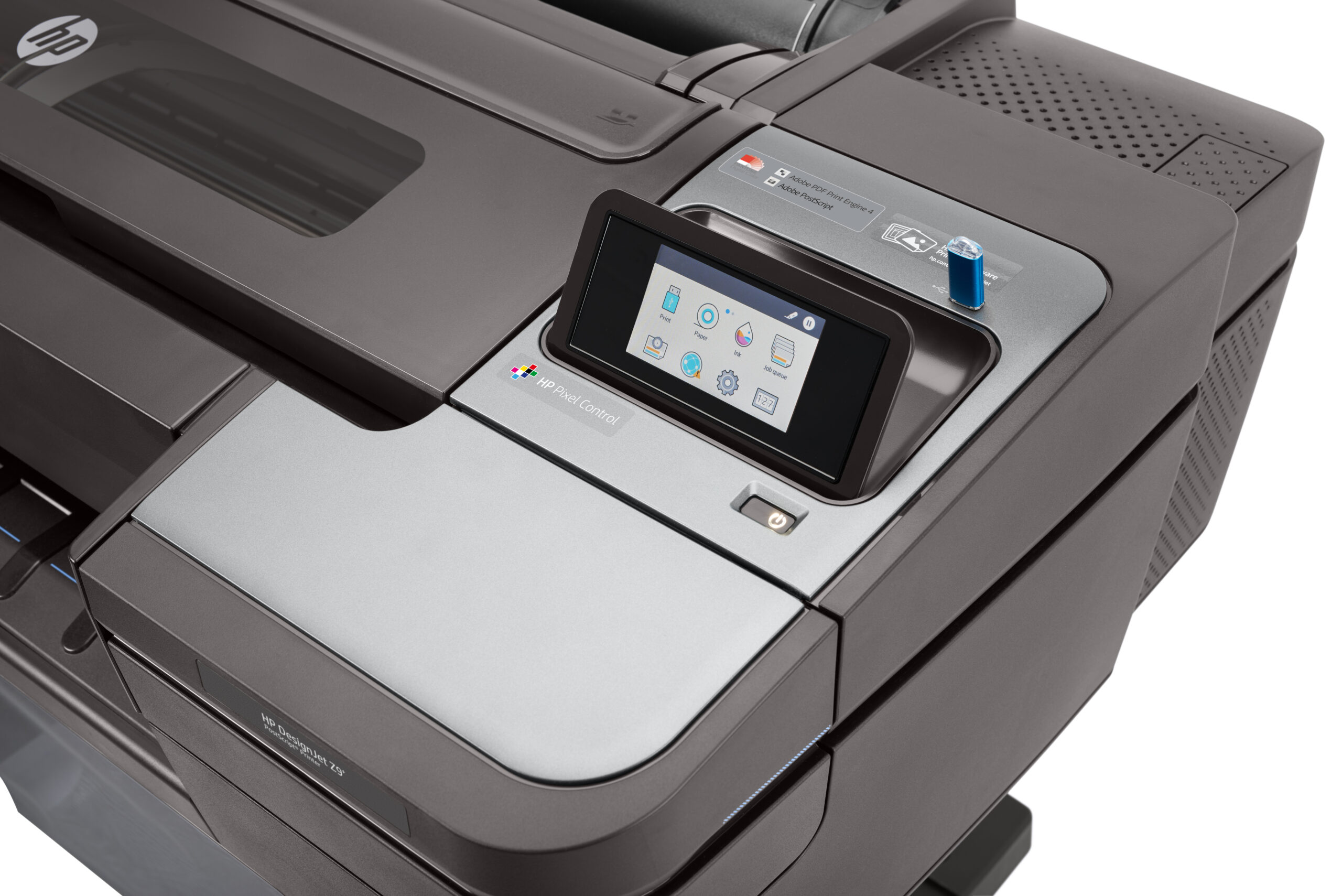 HP DesignJet Z9+ Postscript Printer | 24" inch | A1 | 10 Cartridge ...