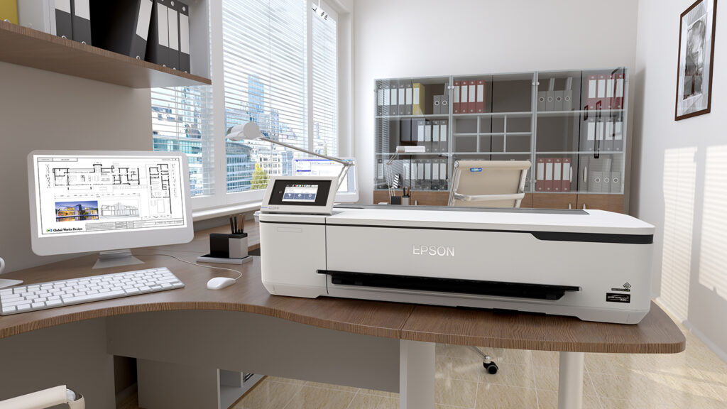 Do you want to print bigger than A3? Choose the Epson SC-T2100