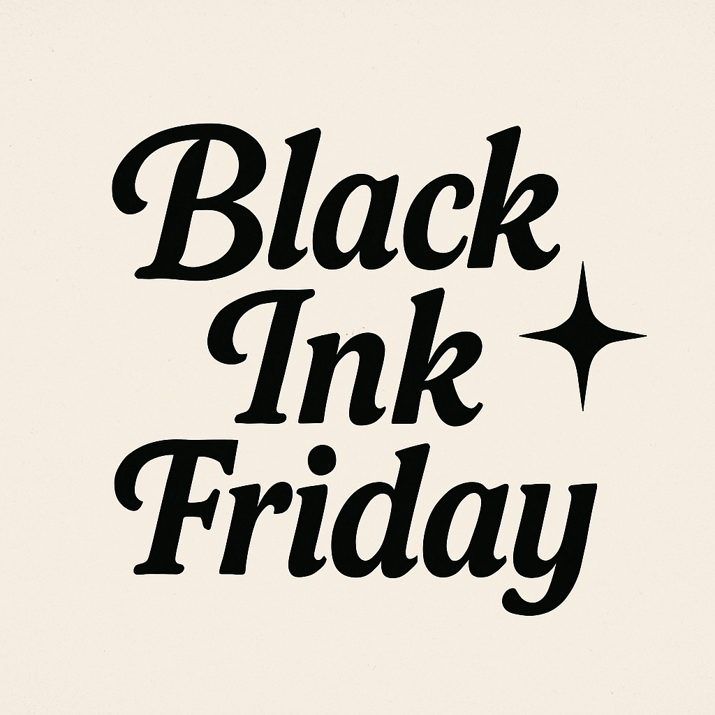 Black Ink Friday 2025! - GDS | Graphic Design Supplies